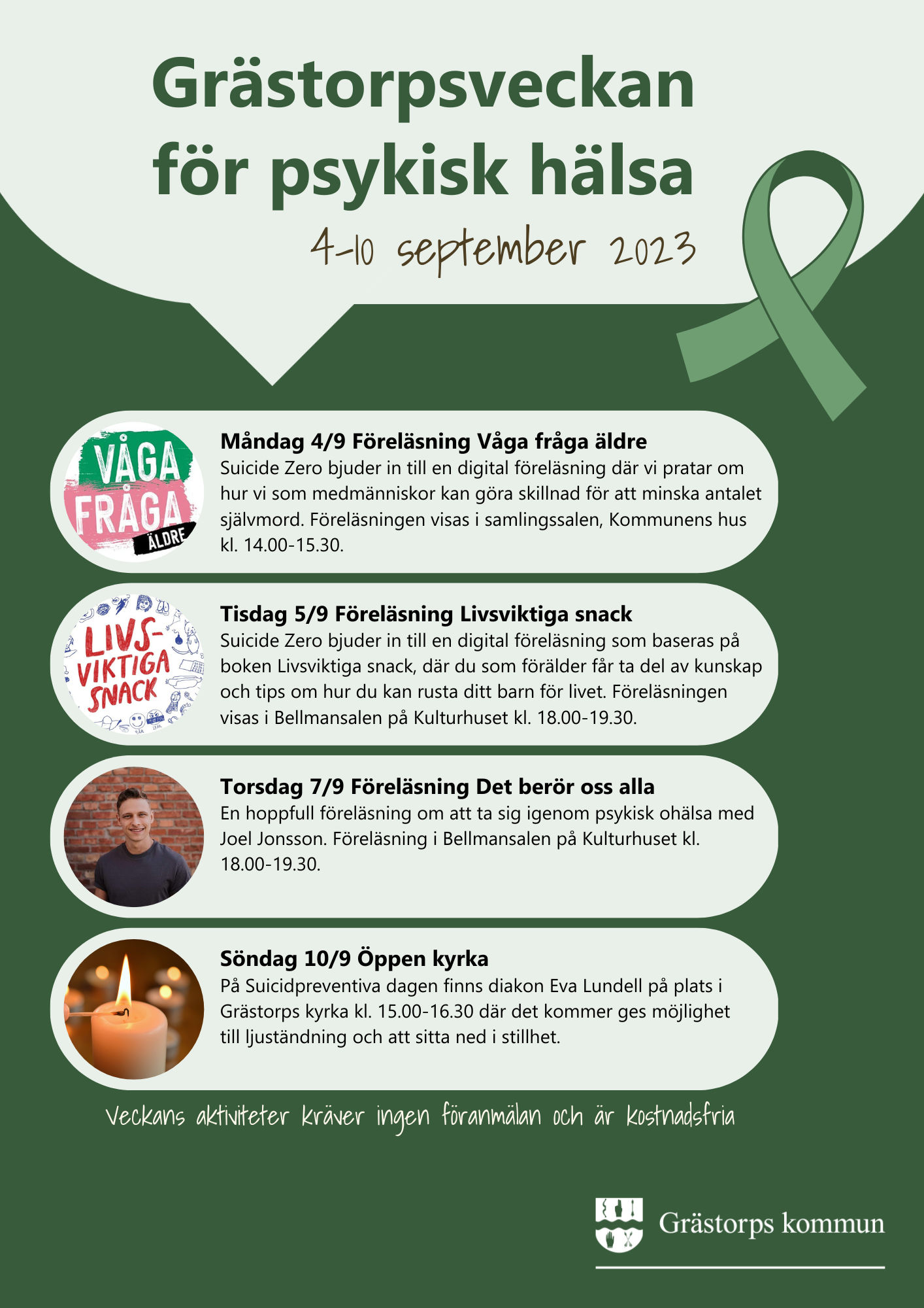 Grästorpsveckan för psykisk hälsa - Startsida